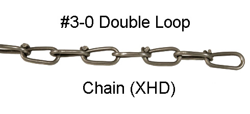 #3-0 Double Loop Chain (XHD) 100 ft. | Wildlife Control Supplies ...
