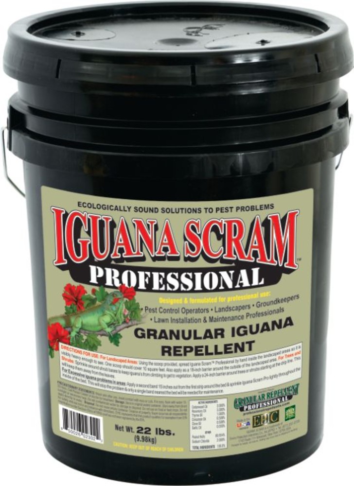 Iguana Scram™ Professional Iguana Repellent - 22 lbs | Wildlife Control ...