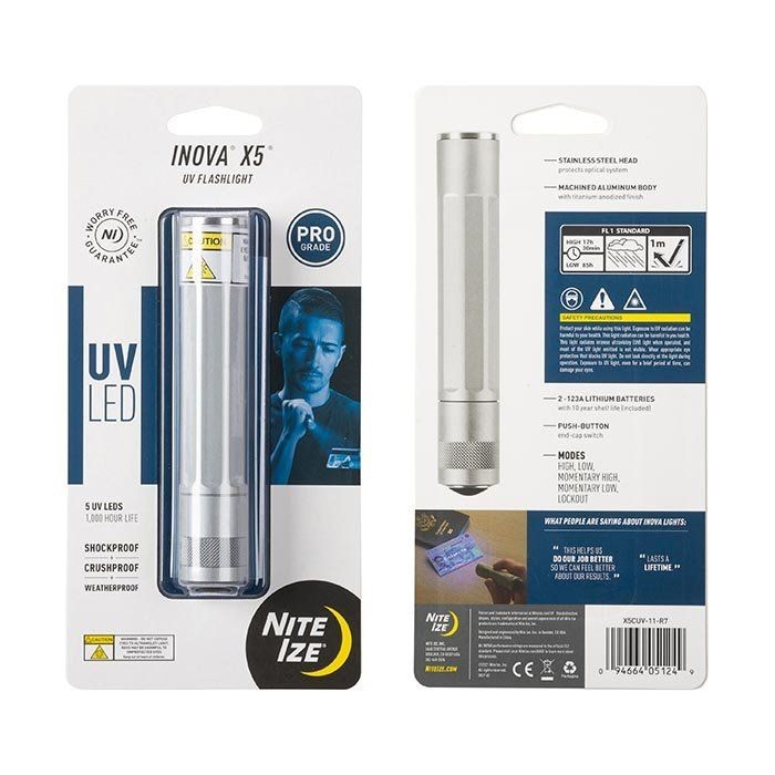 Wildlife Control Supplies: Inova X5 Ultra Violet Light Flashlight