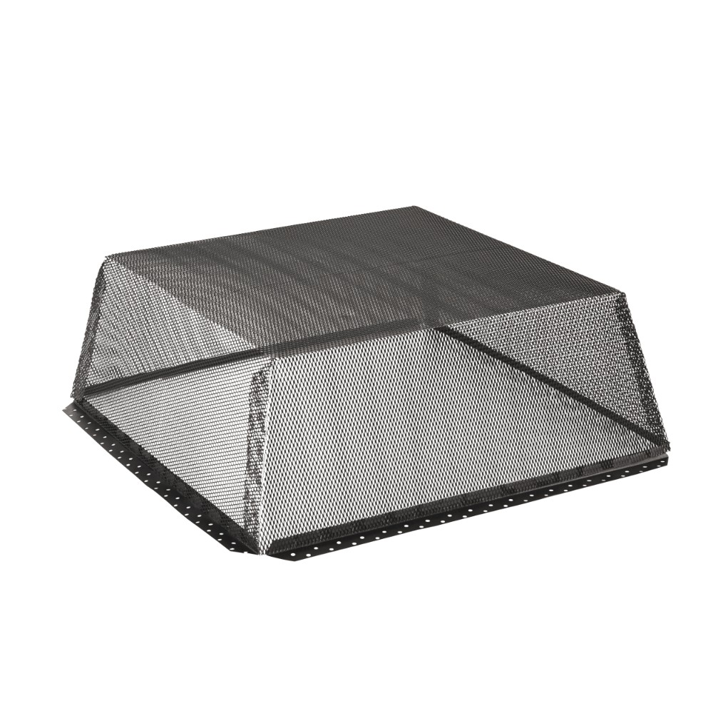 HY-C Galvanized "Tight Mesh" Roof VentGuard 30" x 30" x 11"H - Single ...
