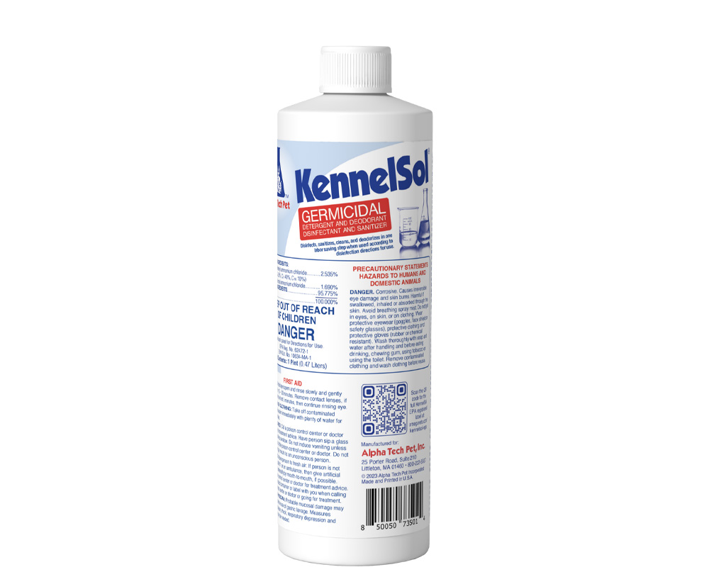 KennelSol® (16 oz) Germicidal Detergent & Deodorant | Wildlife Control ...