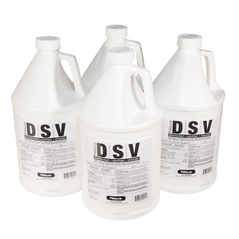 Nisus DSV™ Disinfectant - 4 Gallon Case | Wildlife Control Supplies ...