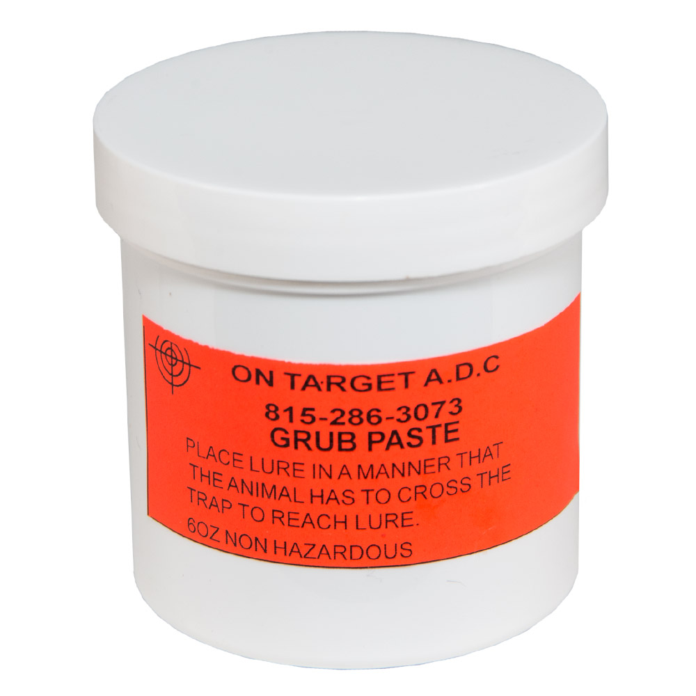 On-Target™ Grub Paste Bait for Skunk 6 oz. | Wildlife Control Supplies ...