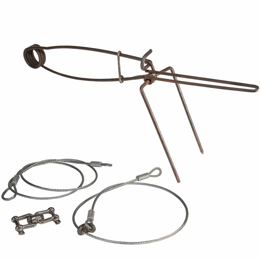 WCS™ Grizzly Bear Foot Snare Kit (Aldrich Type) | Wildlife Control ...