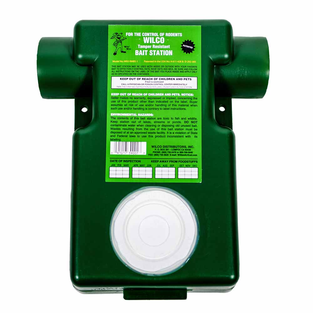 Wilco Rat/Mouse Bait Station | Wildlife Control Supplies | Product Code ...